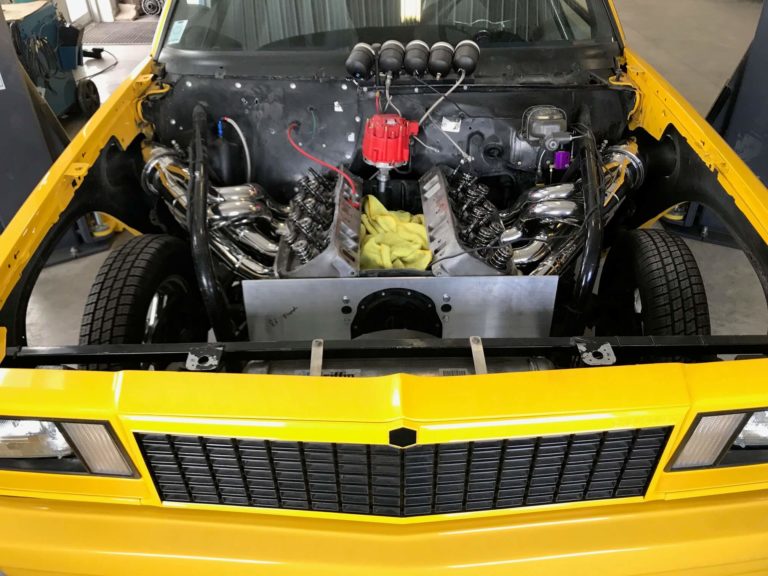 Big Block Chevy Fender Exit Headers - GPHeaders, Inc.