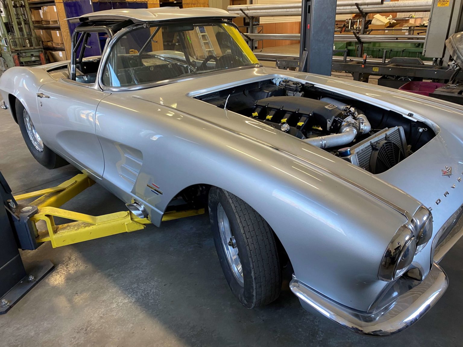 LS Swapped Turbo Corvette - GPHeaders, Inc.